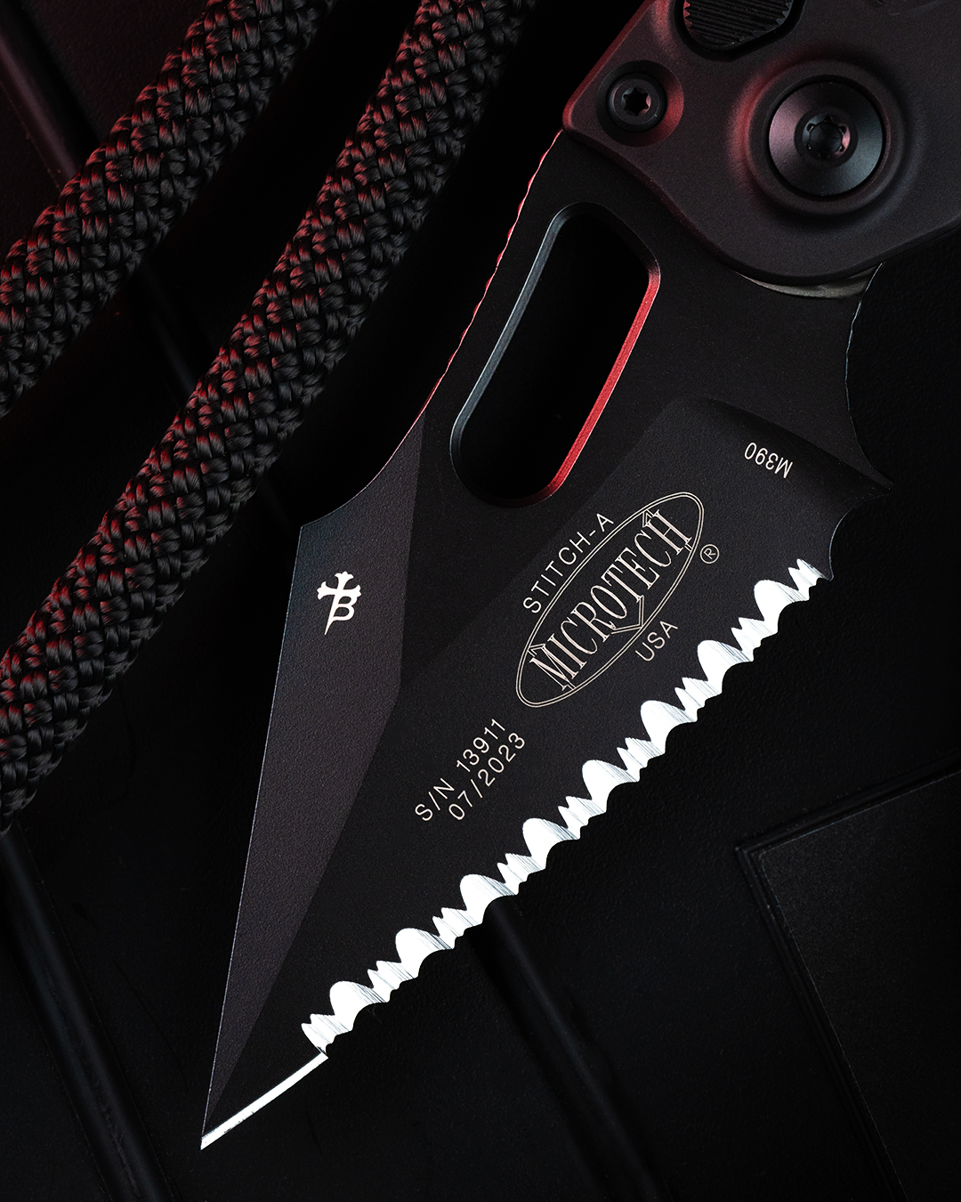 Stitch Tactical Full Serrated (169-3T) – MTK Inc.